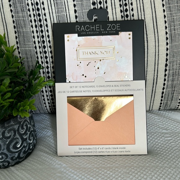 Rachel Zoe | Party Supplies | Rachel Zoe Thank You Cards Nib | Poshmark